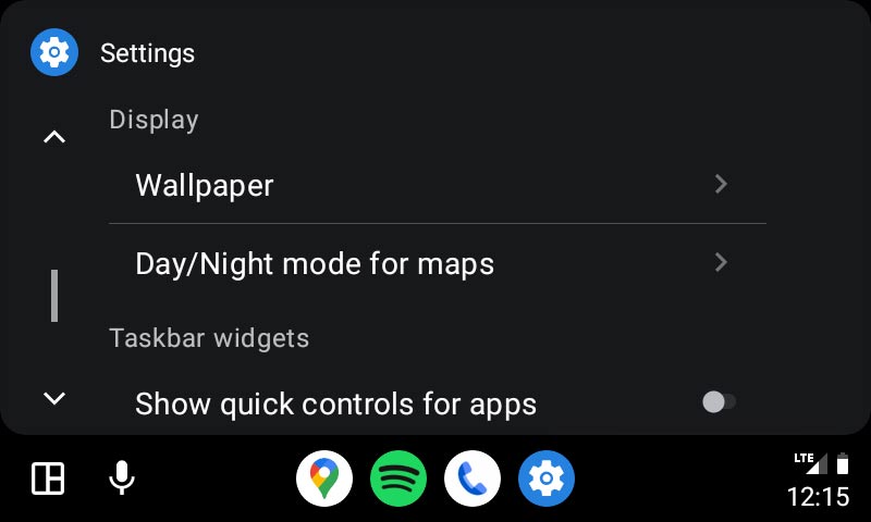 How to switch back to taskbar widgets on Android Auto redesign