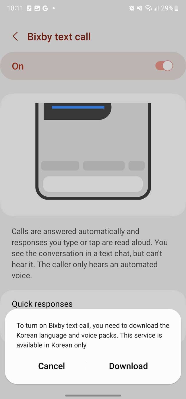 What is Bixby Text Call and why can't you use it yet?