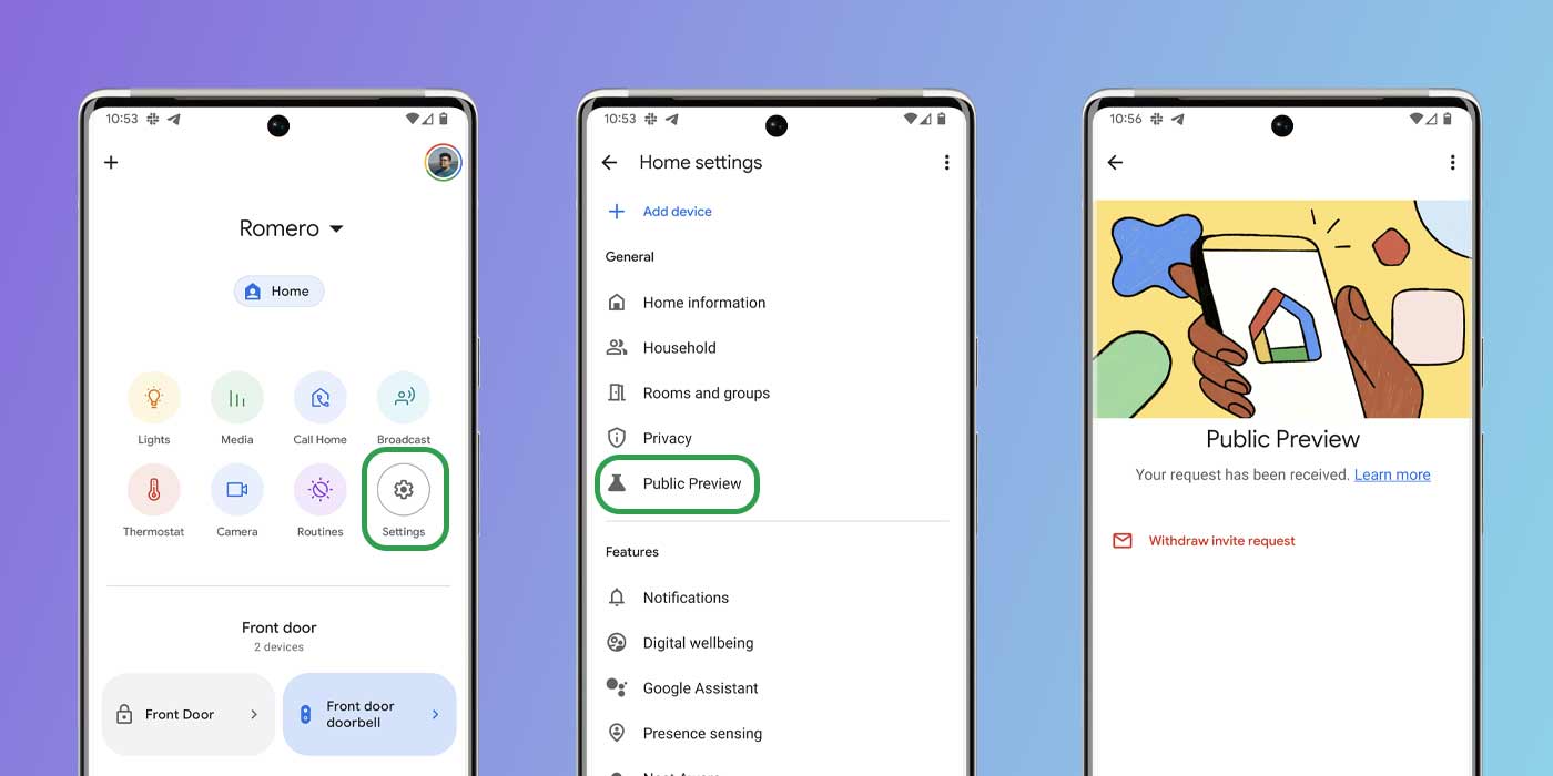 How to sign up for the Google Home Public Preview