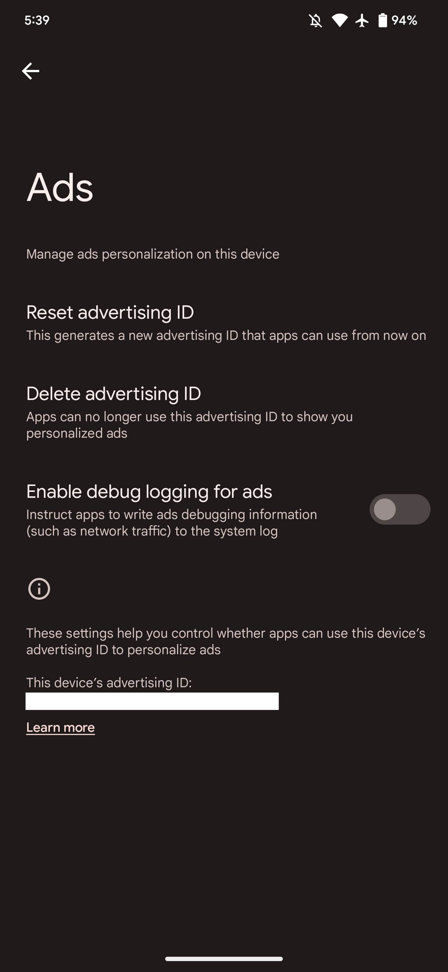 Google Play services explanation now directly included in Android