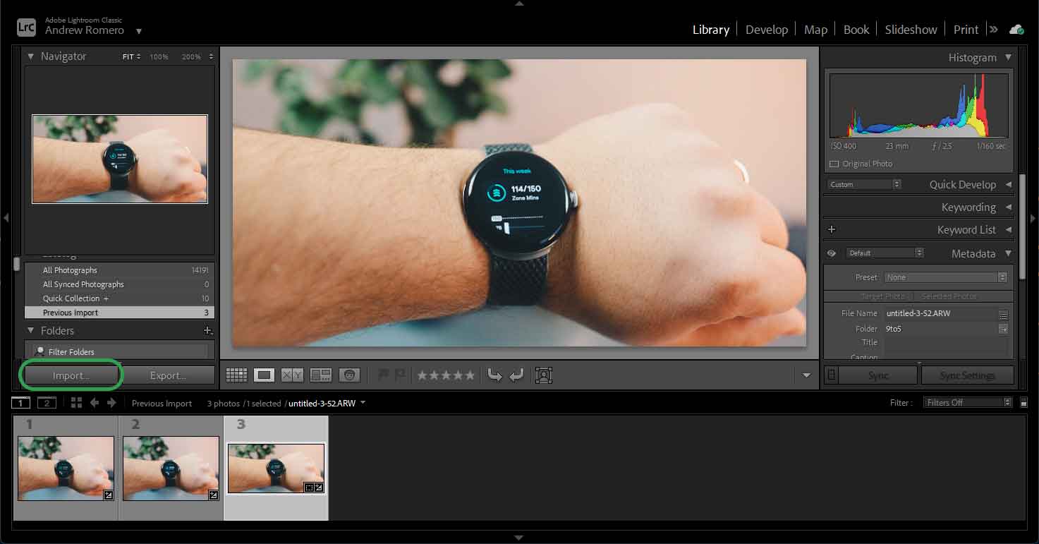 How to import/edit your Pixel's RAW photos with Adobe Lightroom