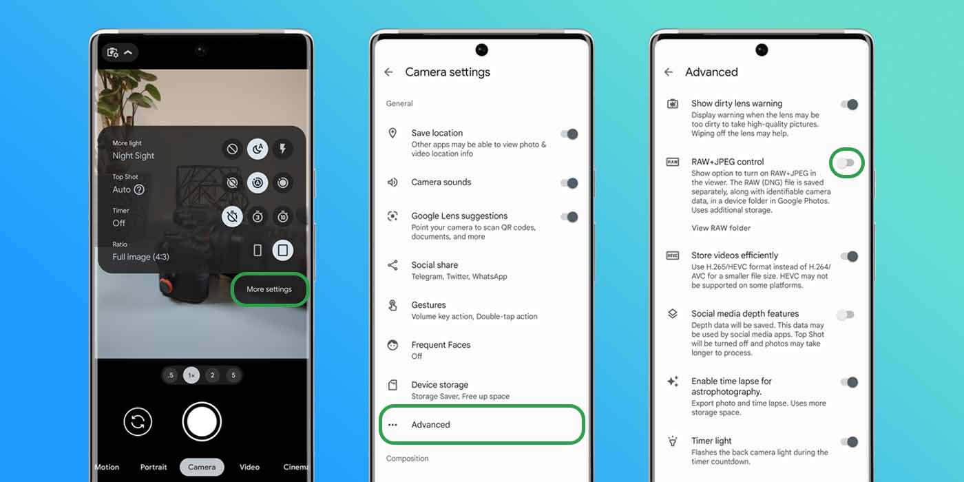 How to take RAW pictures on your Google Pixel
