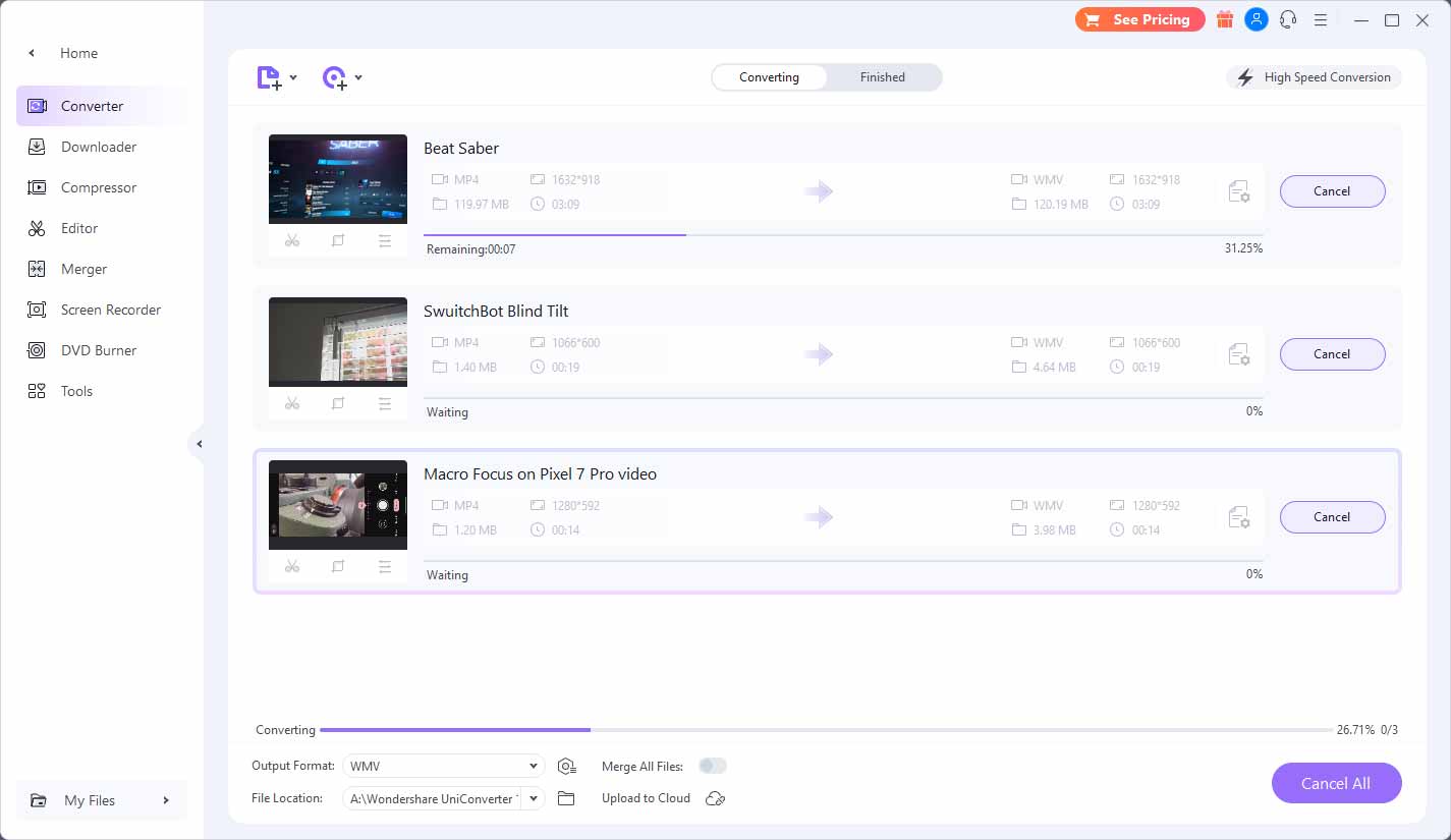 Wondershare's UniConverter is your one stop for video tools