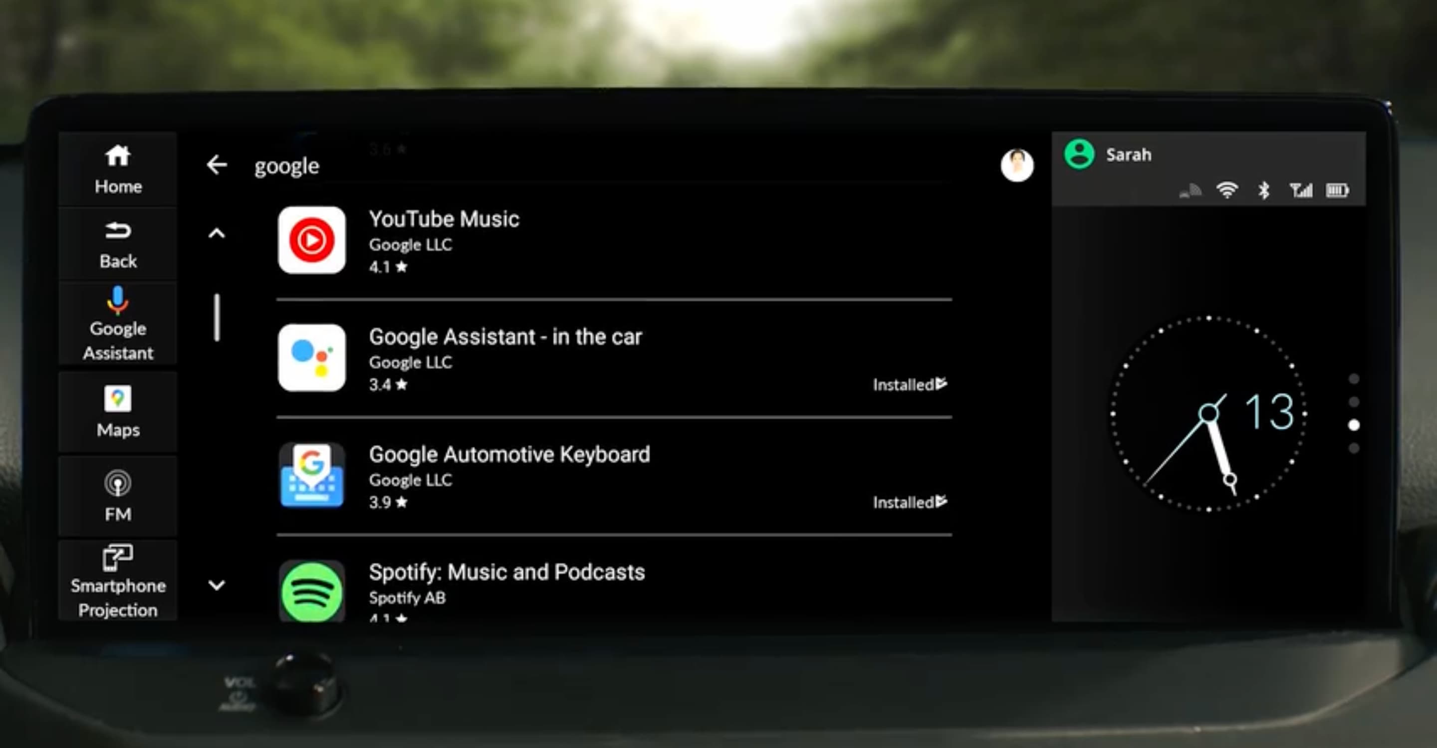 What Android Automotive looks like on the 2023 Honda Accord