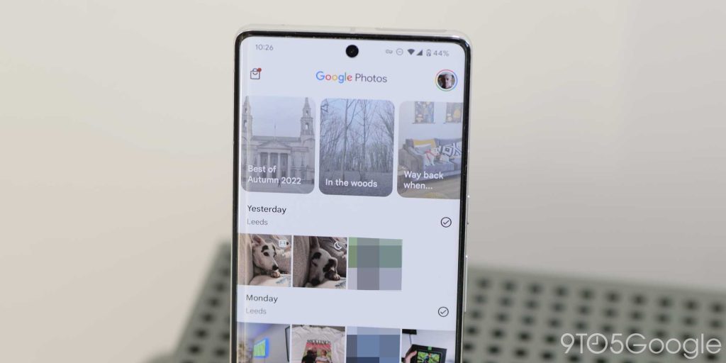 Google Photos adds Activity-based personalization setting