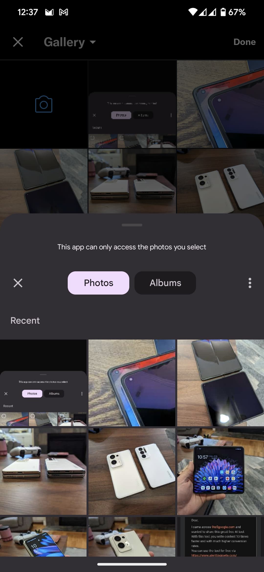 Android photo picker rolling out to several more apps