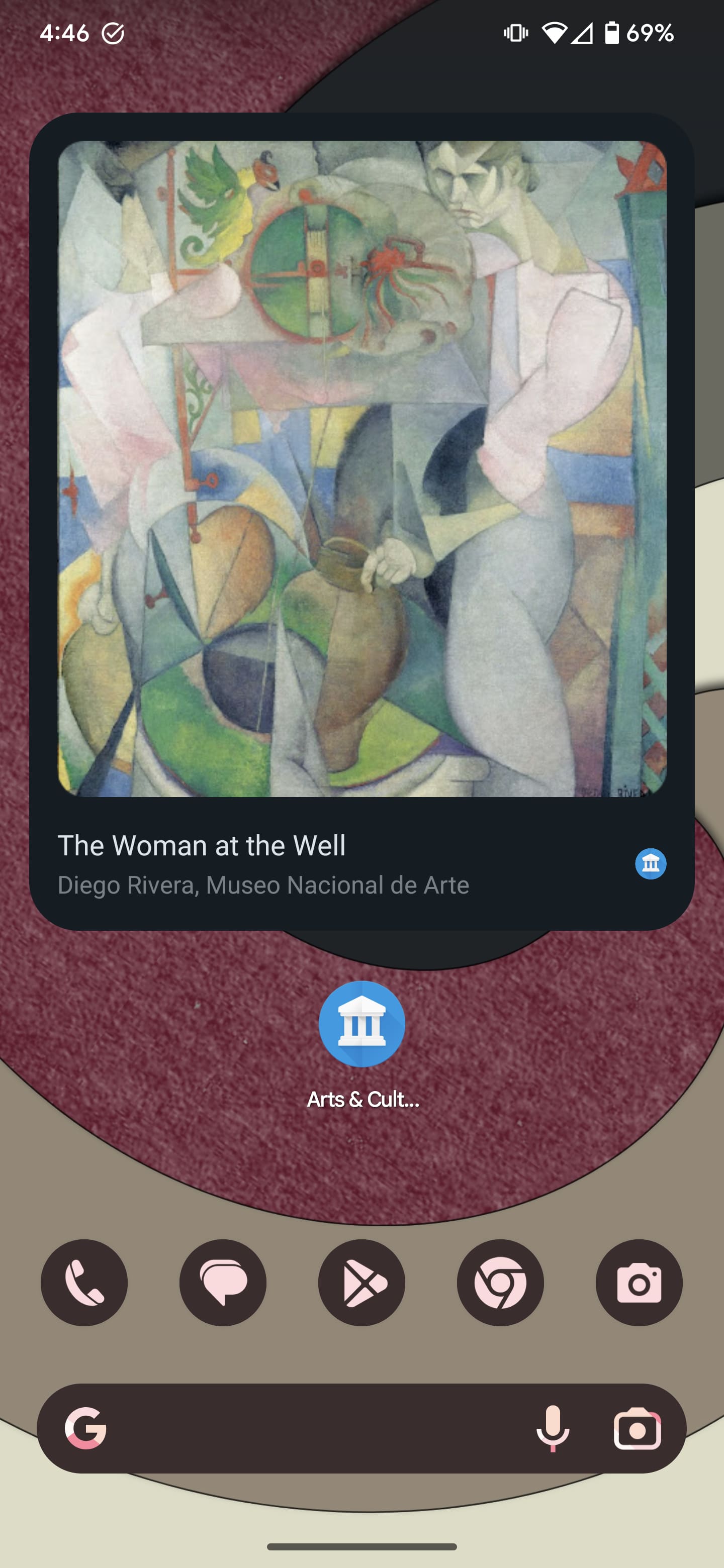 Google Arts & Culture Android widget celebrates artists' birthdays
