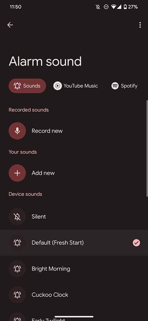 Google Clock adds ability to make your own custom alarm sounds