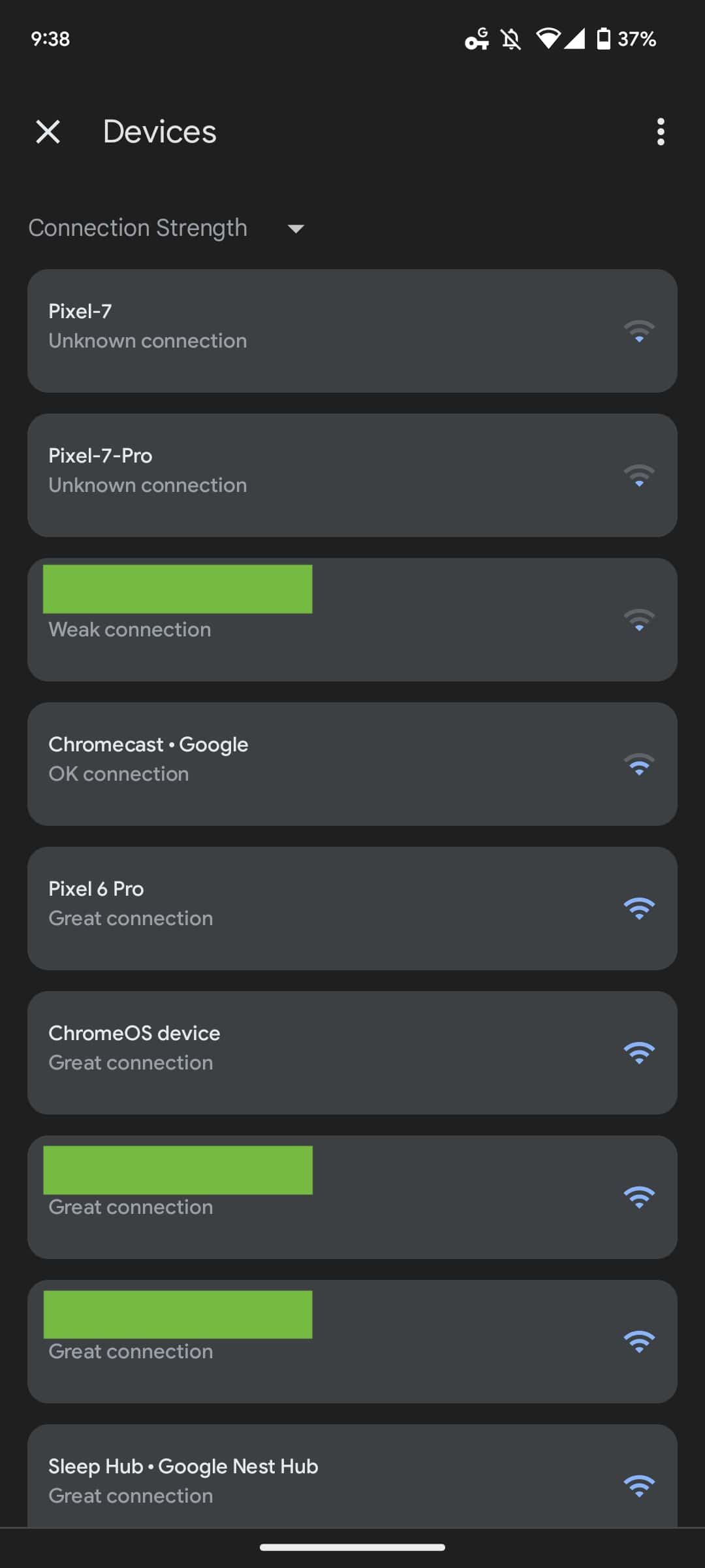 Google Home app Wifi controls get redesigned devices list