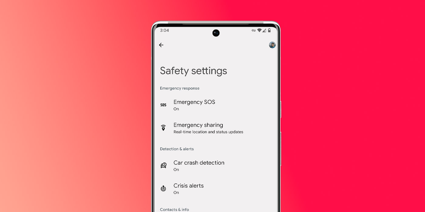 Don't forget to set up your Android device's safety features