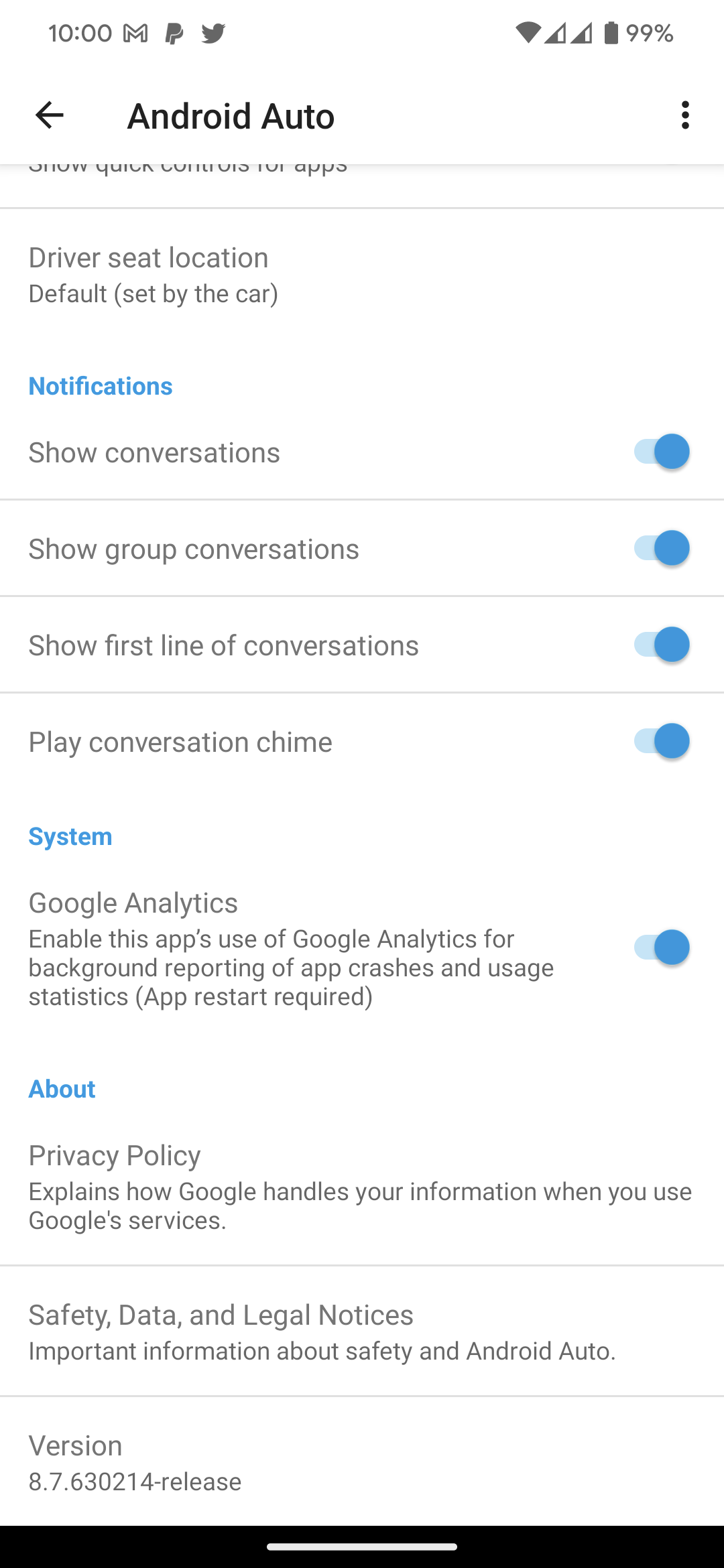 You can no longer turn off wireless Android Auto