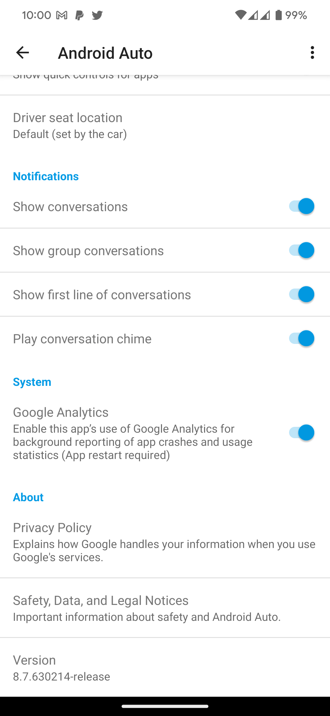 You can no longer turn off wireless Android Auto
