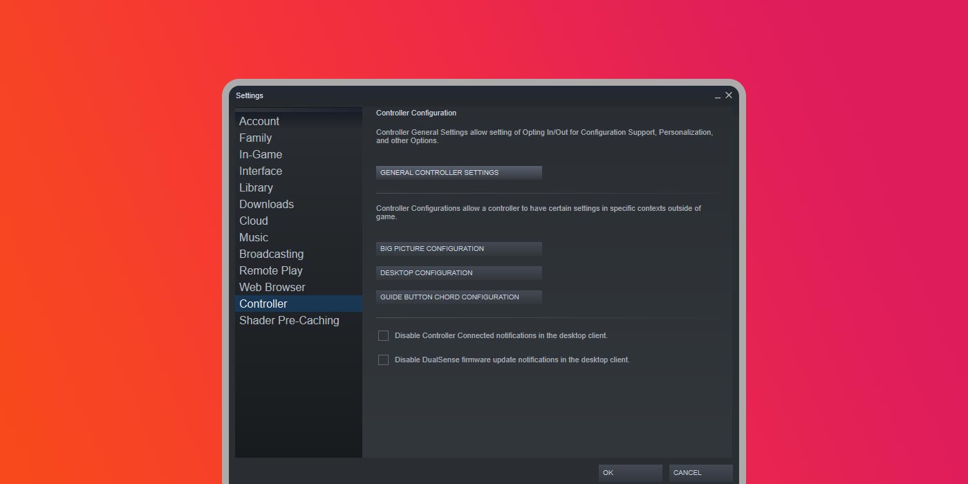 Stadia Controller on Steam: Change these settings to make it work