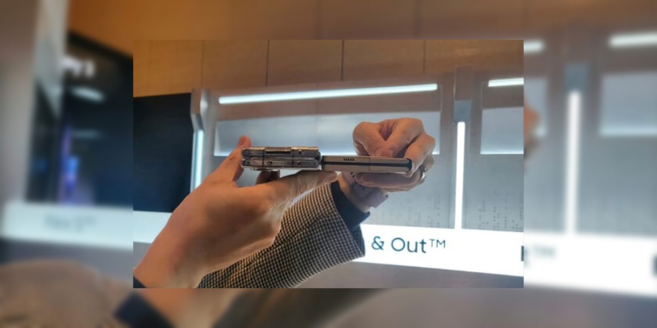 Galaxy Z Fold 5 hinge prototype is much thinner