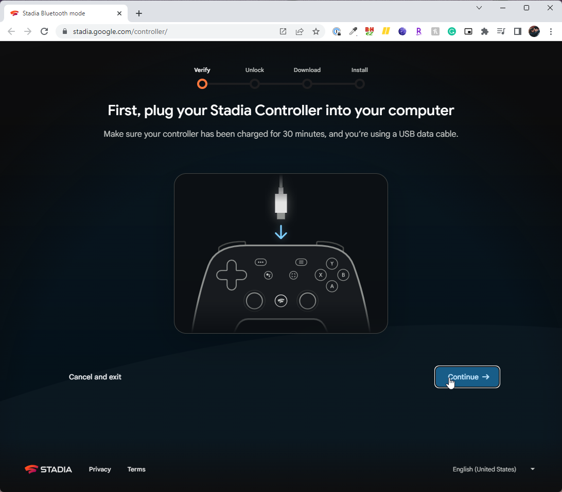 How the Stadia Controller works in Bluetooth mode