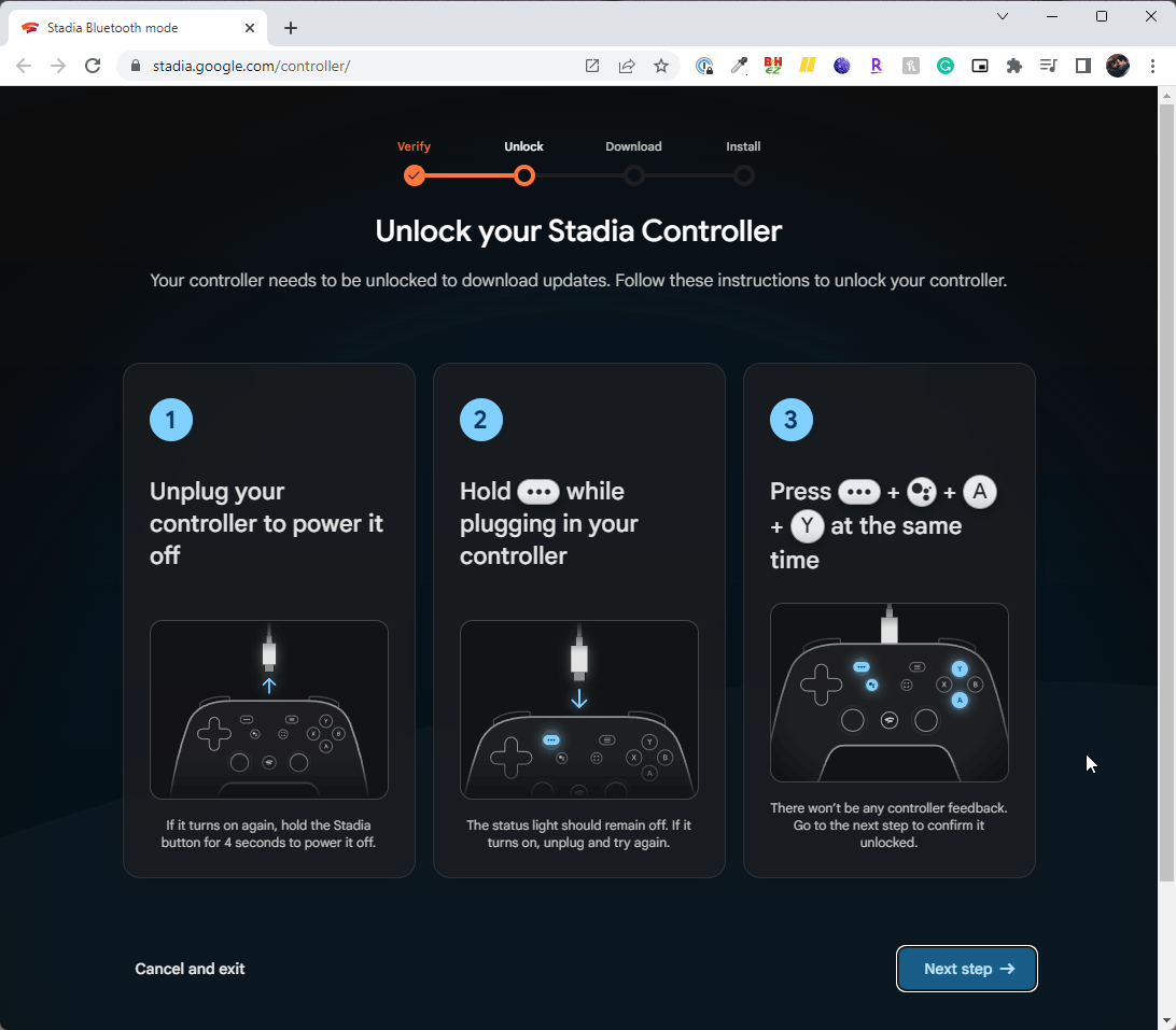 How the Stadia Controller works in Bluetooth mode