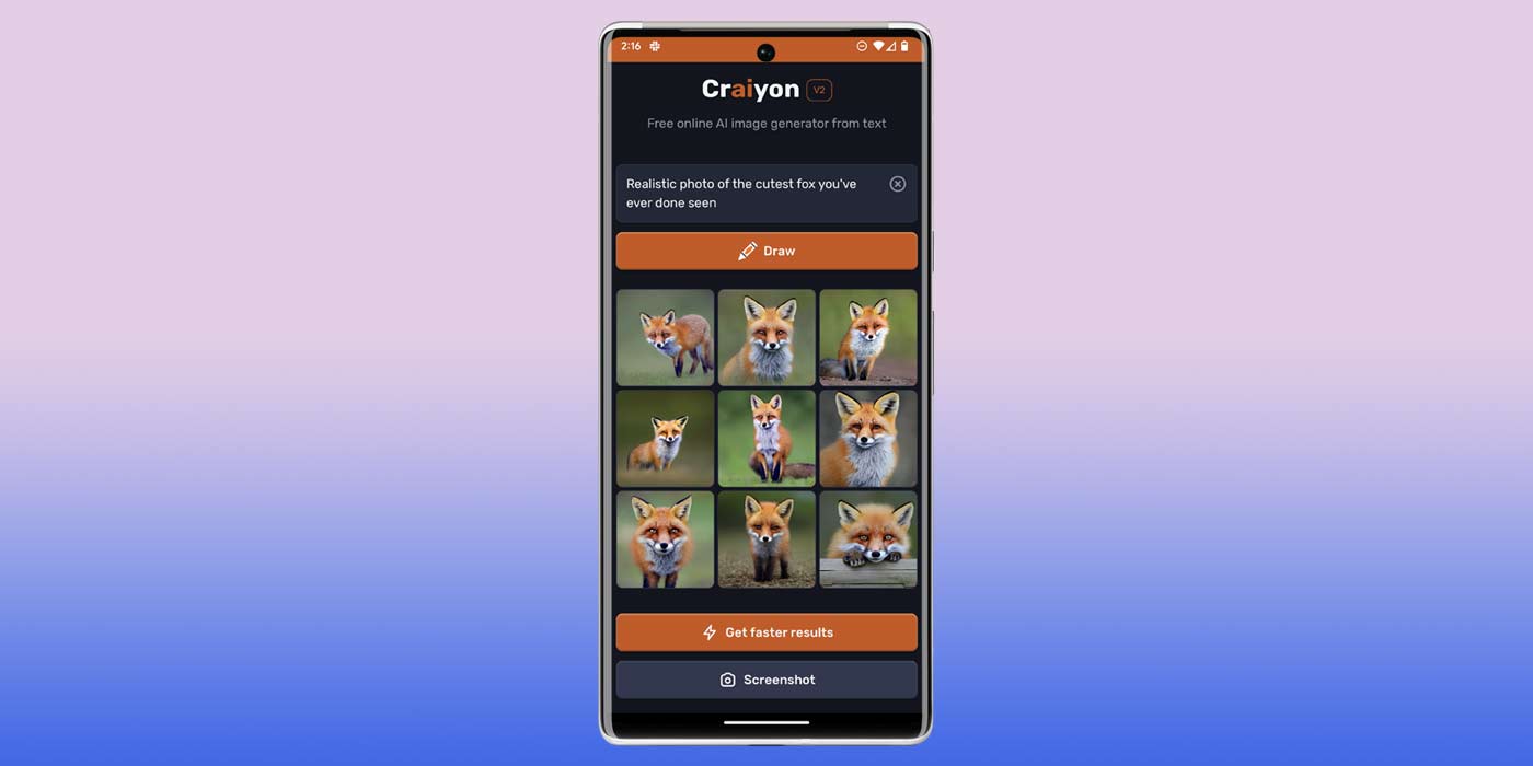 Here are our AI image generator picks on Android