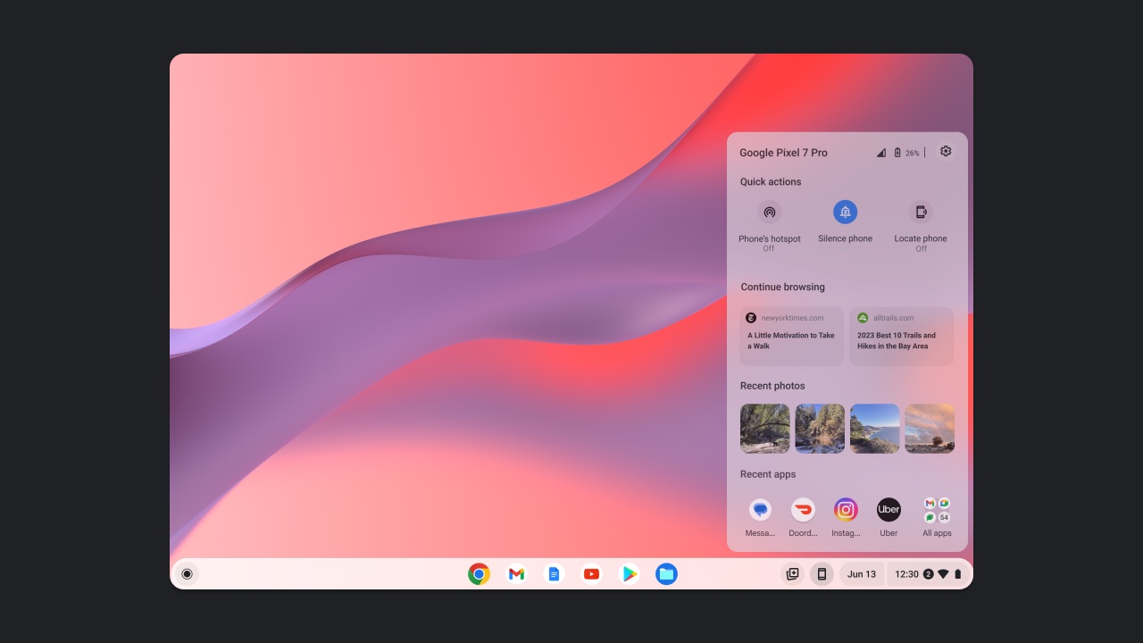 Google releases Cross-Device Services for ChromeOS app streaming
