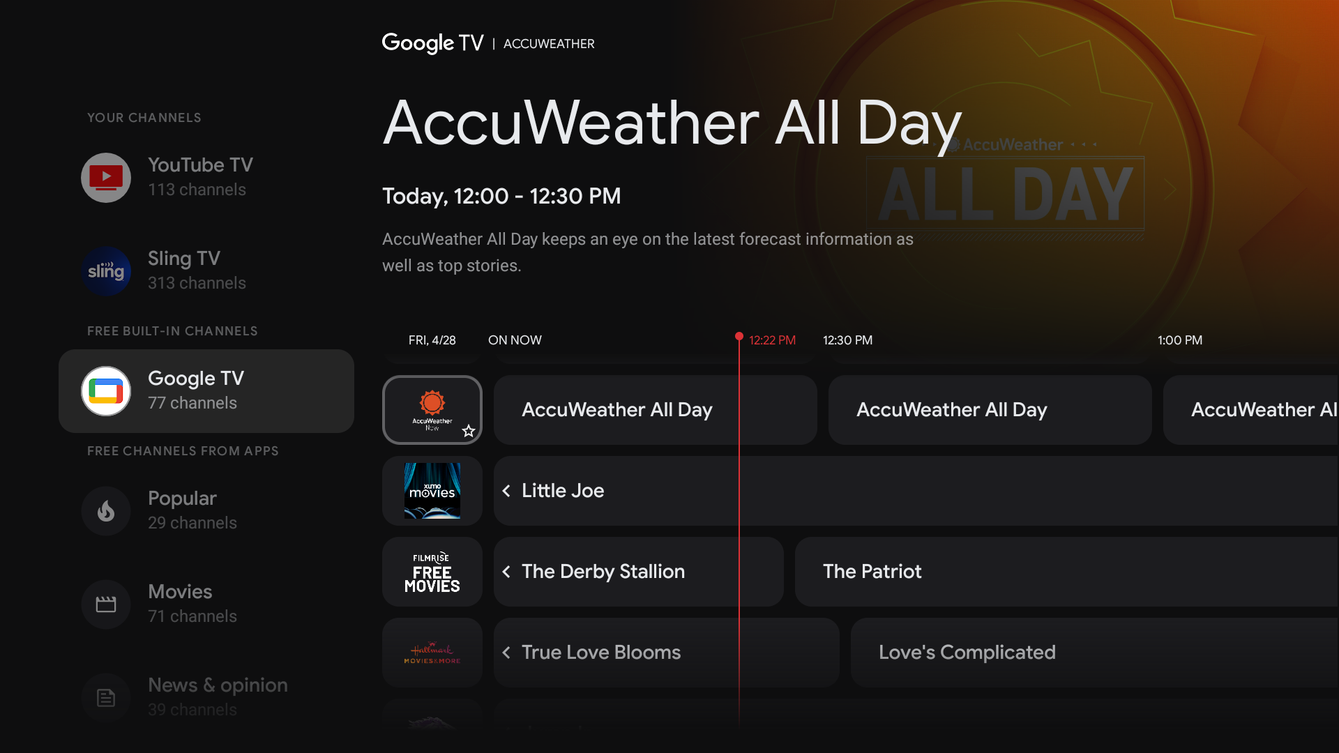 Google TV free channels: The full list