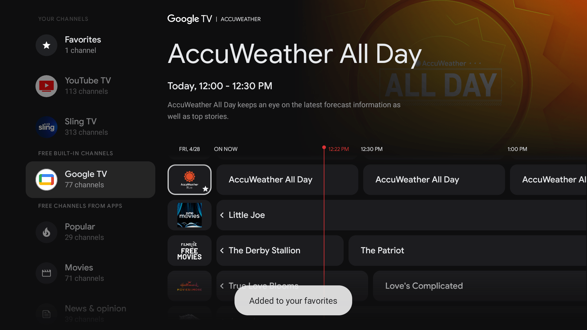 Google TV free channels: The full list