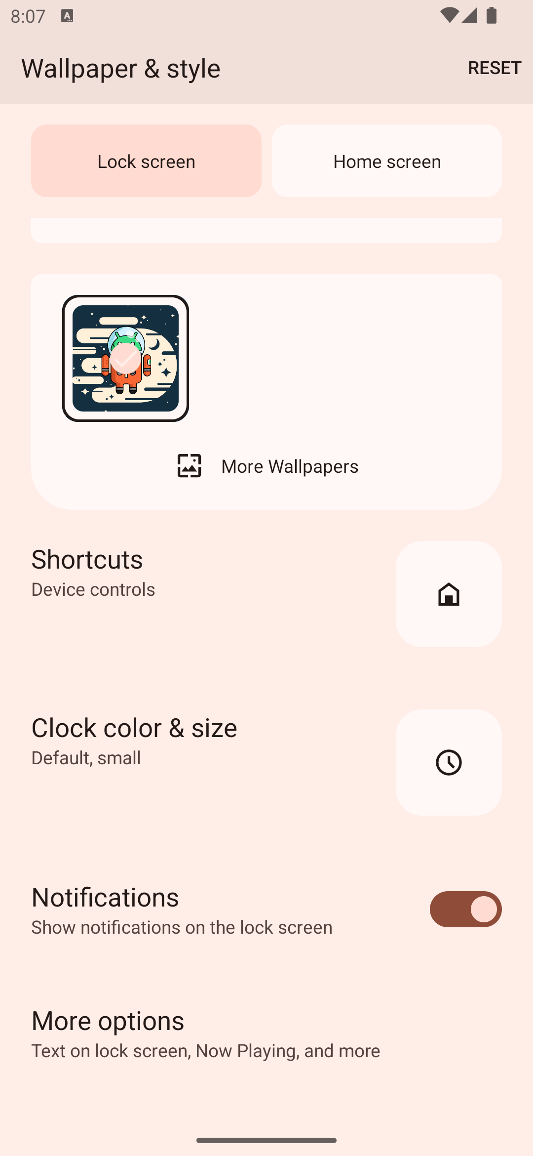 Android 14 Beta: Custom lock screen clock, app recording, more
