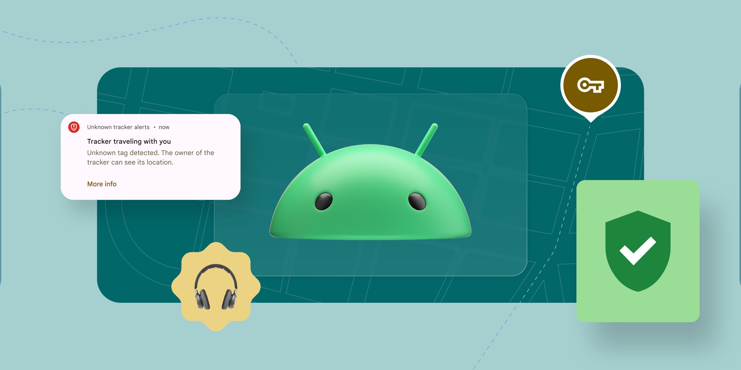 Google updates Android logo with 3D robot head, new wordmark