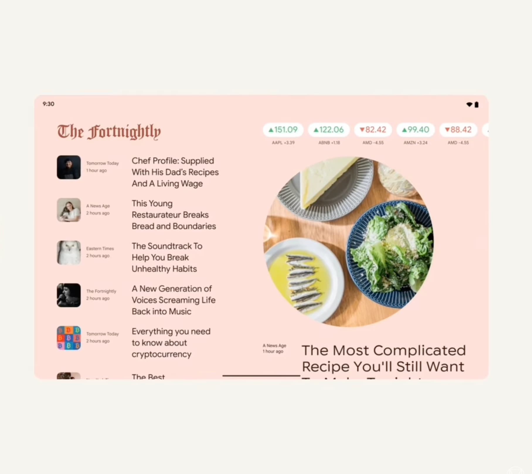 Google previews the future of Material You tablet apps [Gallery]