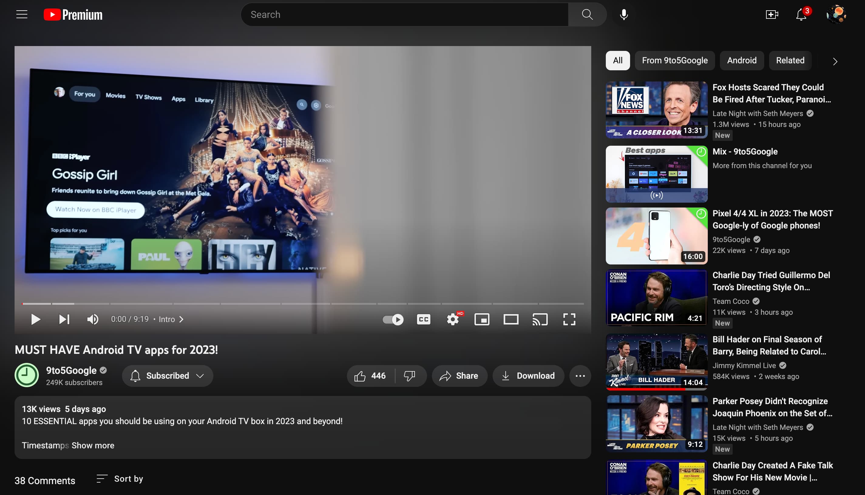 YouTube tests redesign that brings Home feed to the video page