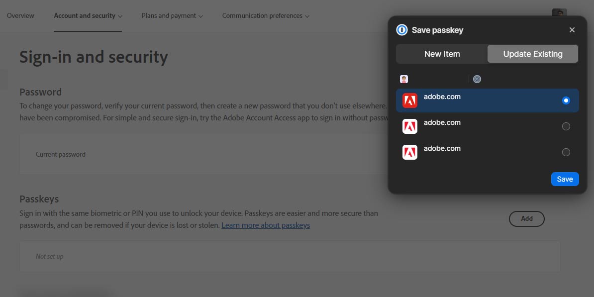 1Password brings Chrome passkey support, how to get started