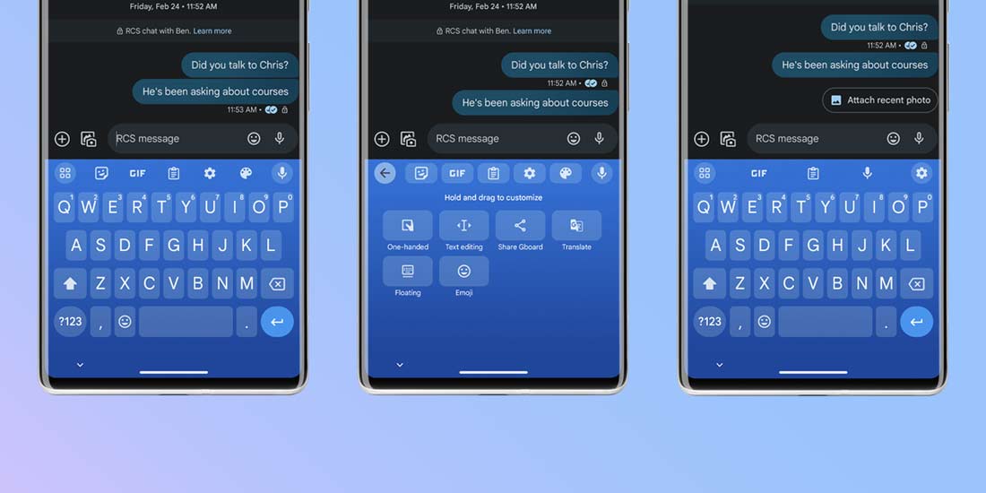 How to customize your Gboard toolbar and shortcuts