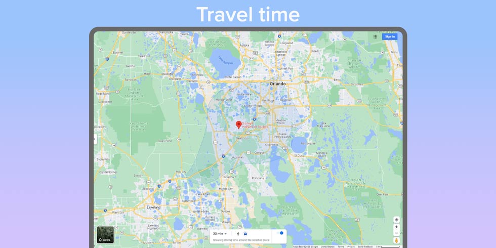 How to use each of the many layers in Google Maps