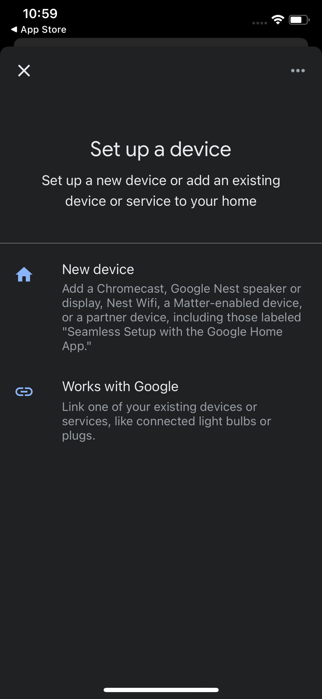 Google Home app for iOS gets Matter support