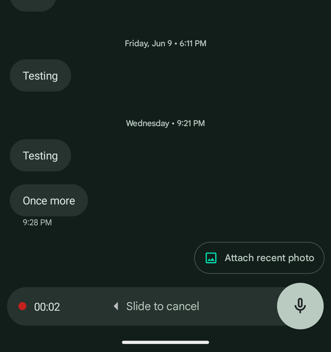 The Google Messages compose UI is too crowded