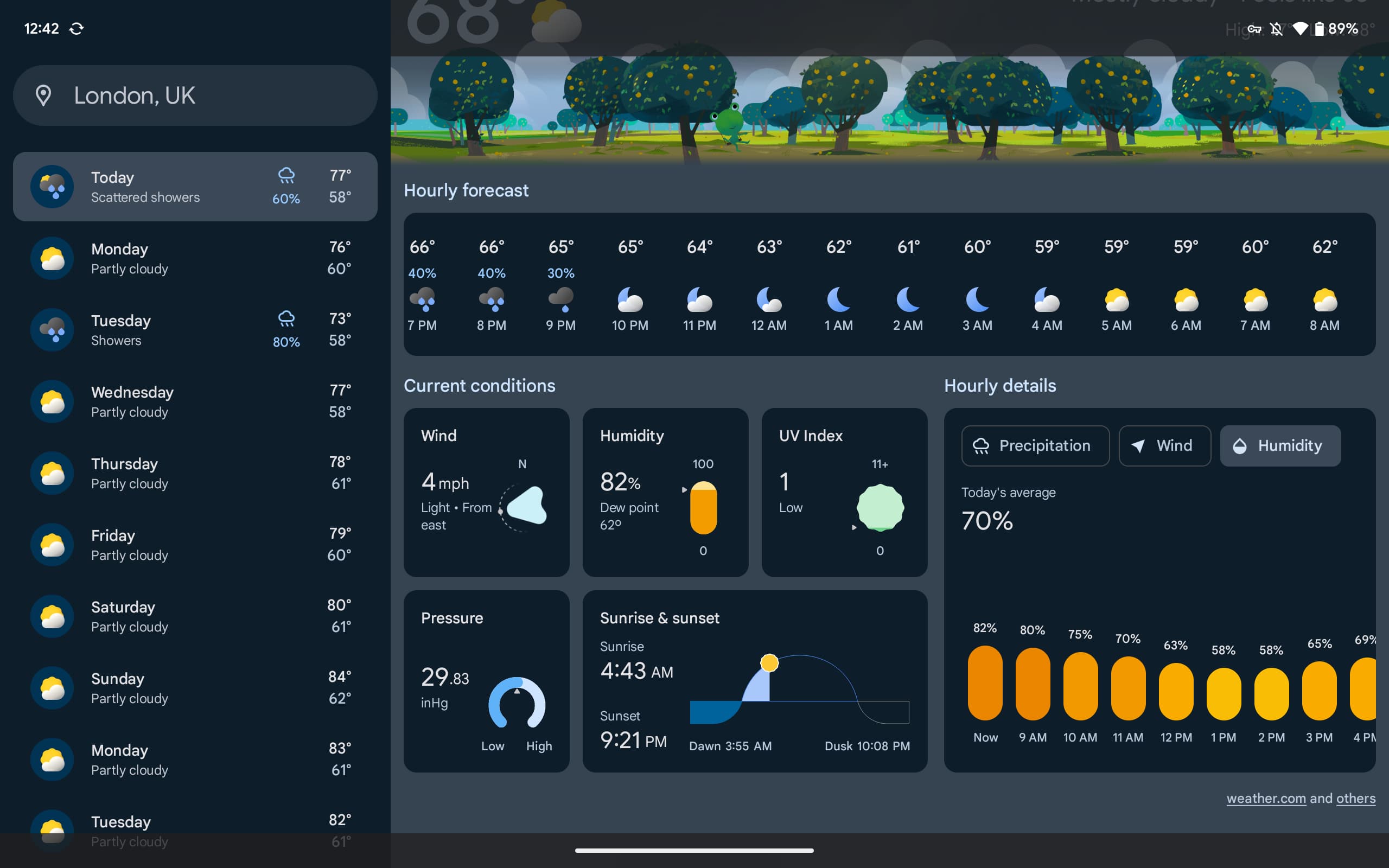 New Google Weather adds Nowcast, besting Dark Sky predictions