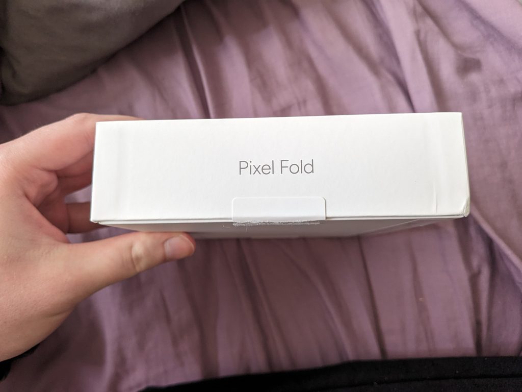 Pixel Fold ships early for one buyer [Gallery]