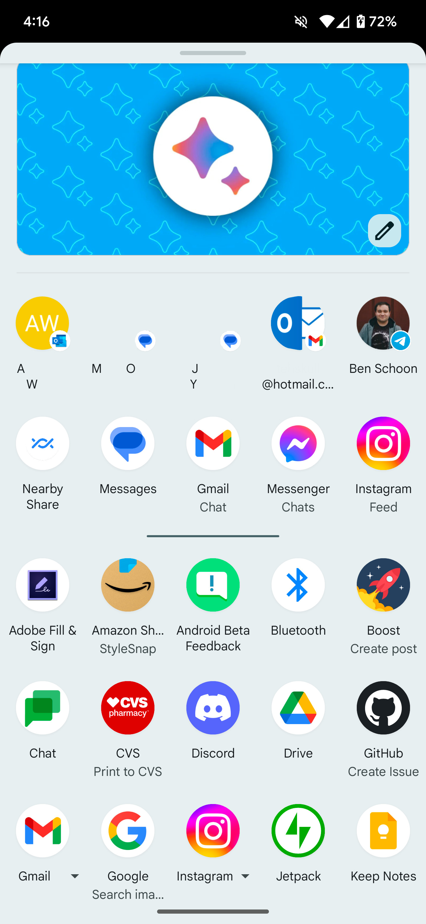 Android 14 Beta tweaks and widens the share sheet