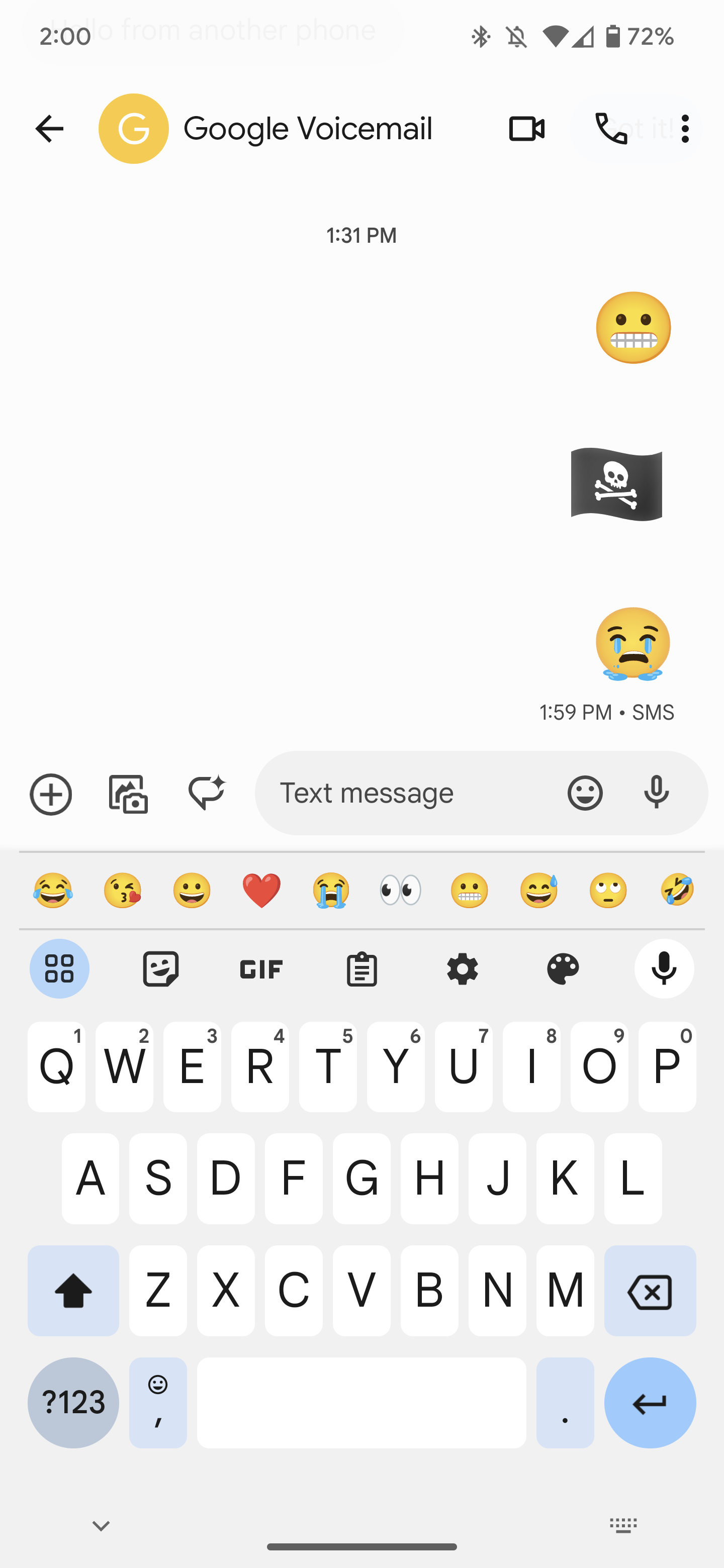 Google Messages adds delightful animated emoji responses