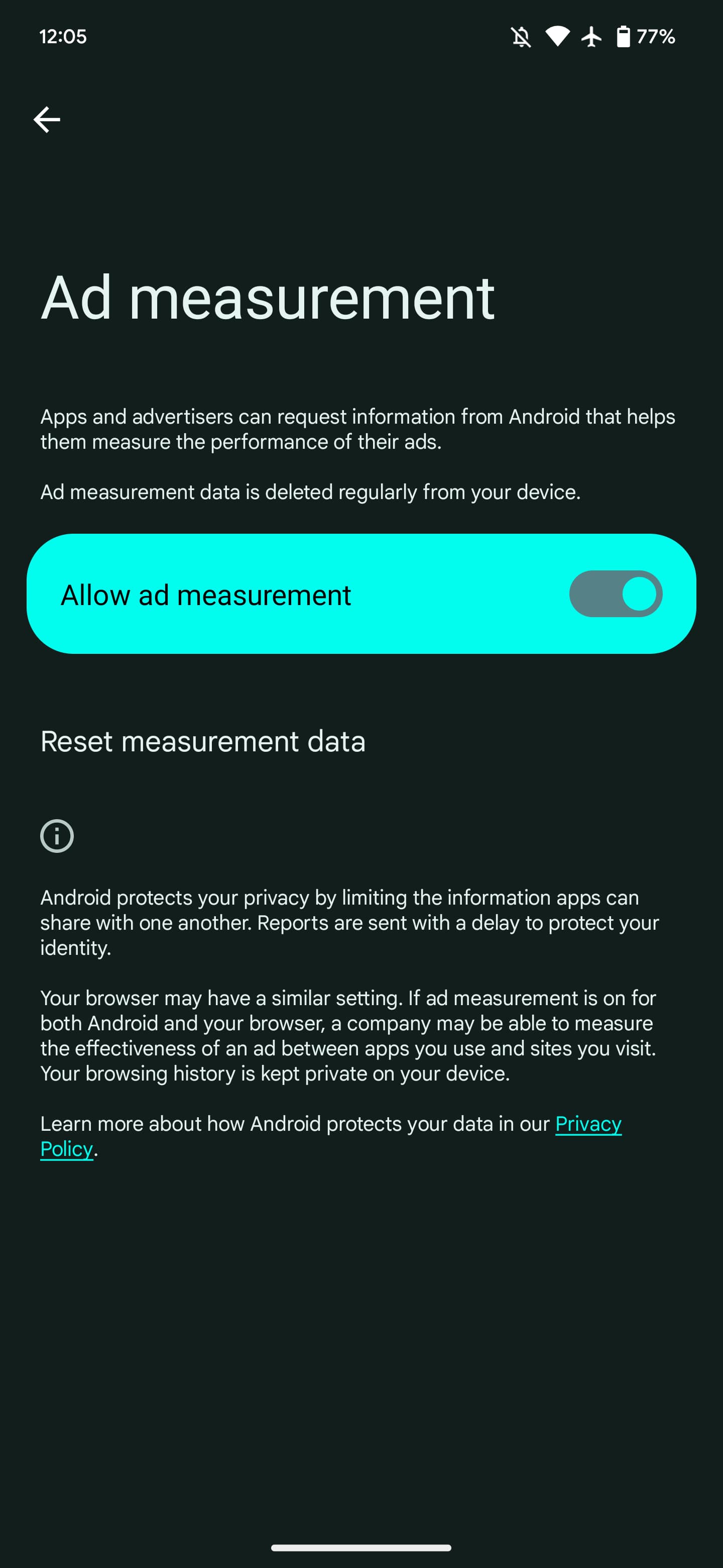 Android rolling out new Ad privacy settings