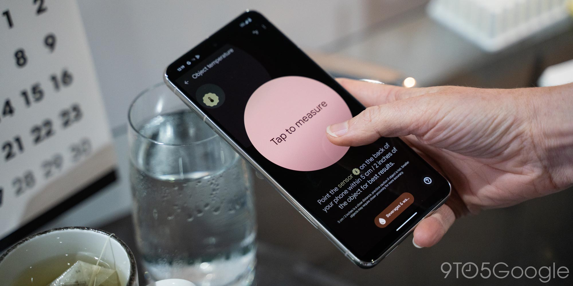 Pixel 8 Pro Thermometer works on objects, under FDA review