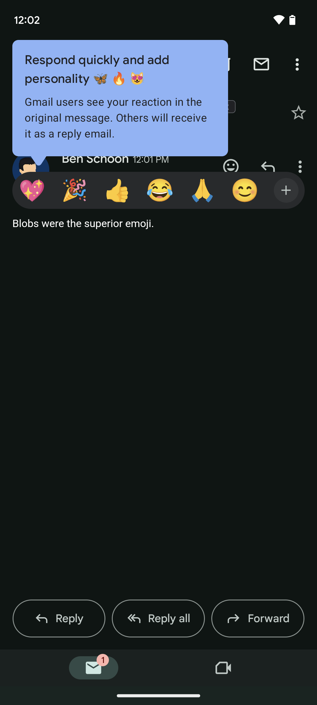 This is how emoji reactions in Gmail will work [Video]