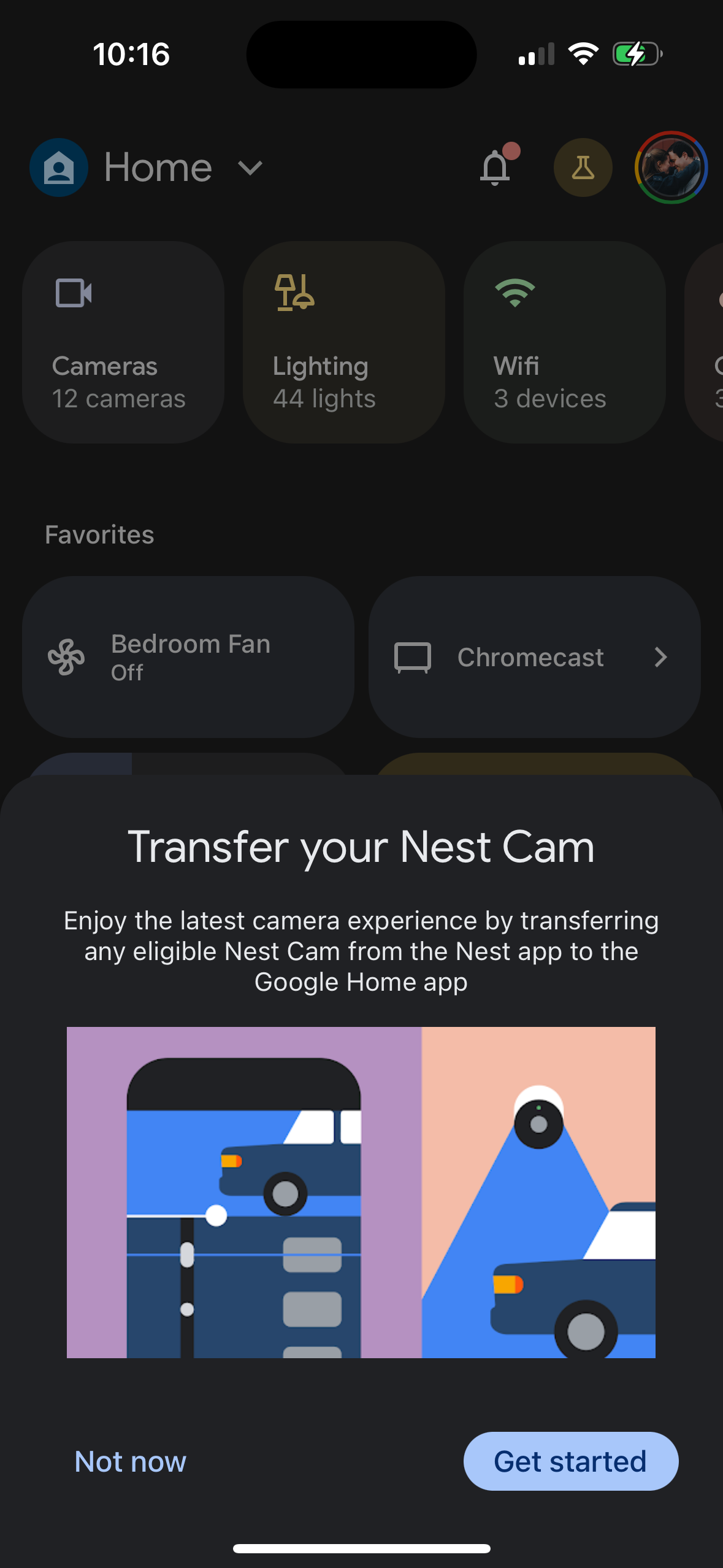 How to transfer old Nest Cam to Google Home app [Gallery]