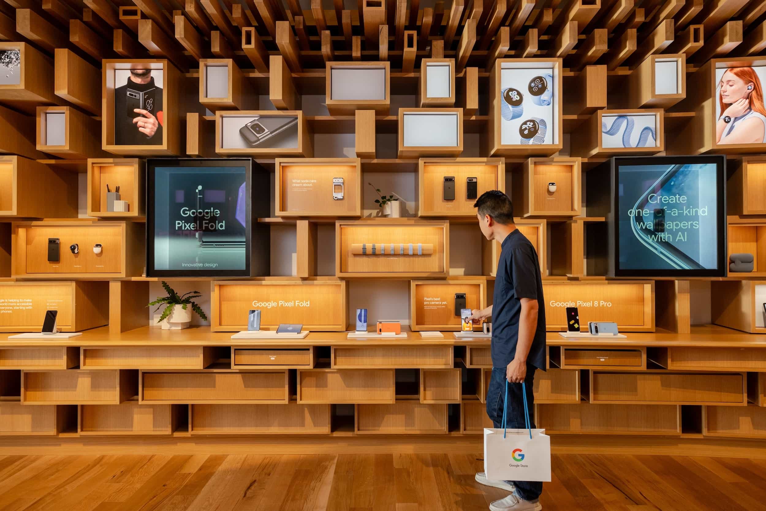 New Google Store, visitor center in Mountain View is now open
