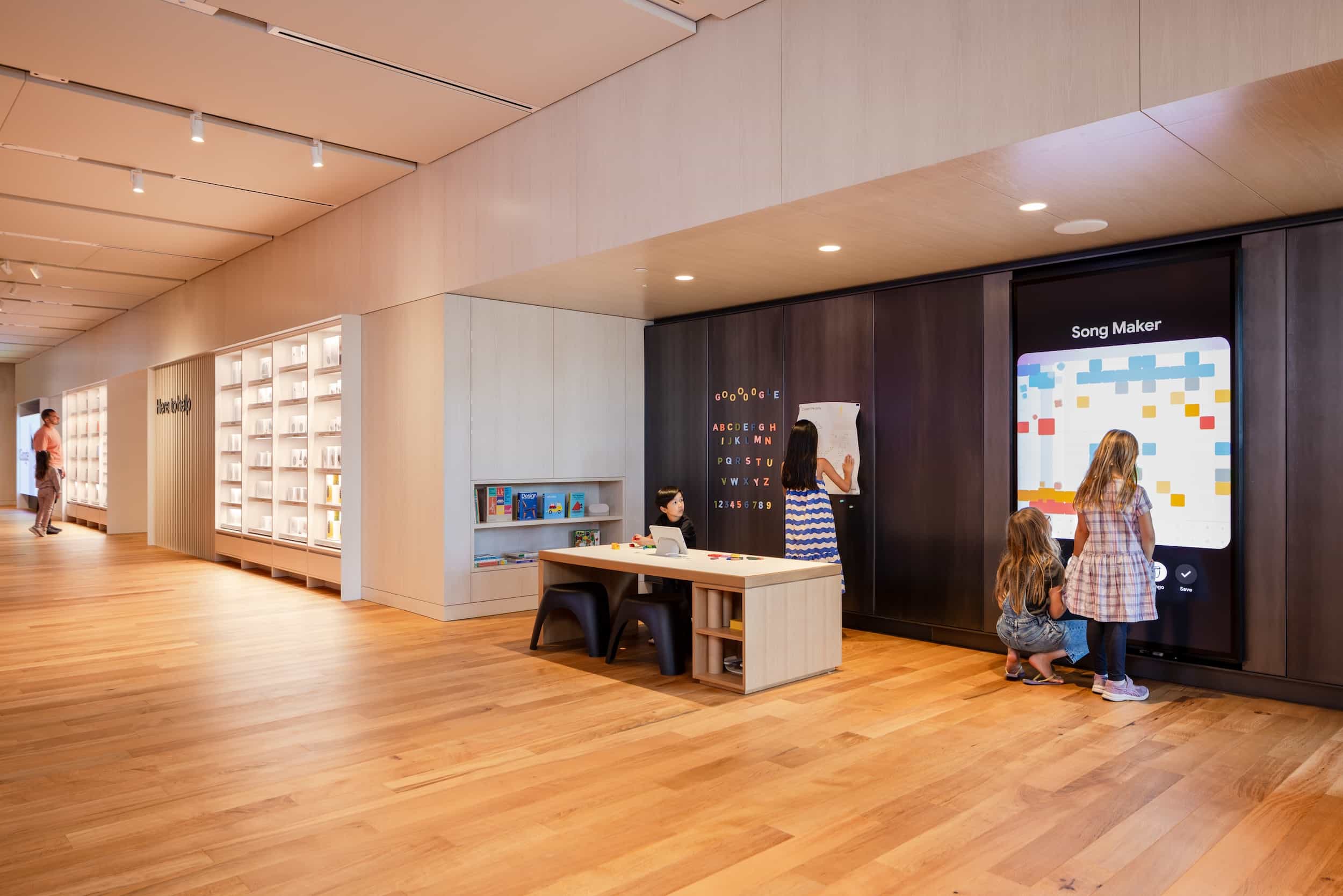 New Google Store, visitor center in Mountain View is now open
