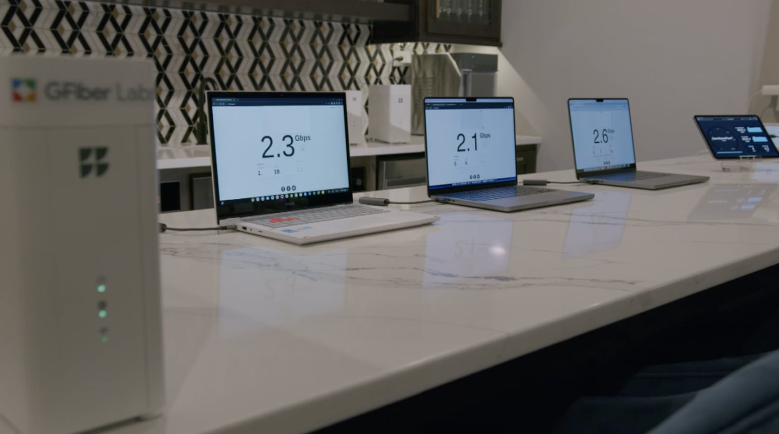 Google Fiber demos how you'd actually use 20 Gig at home