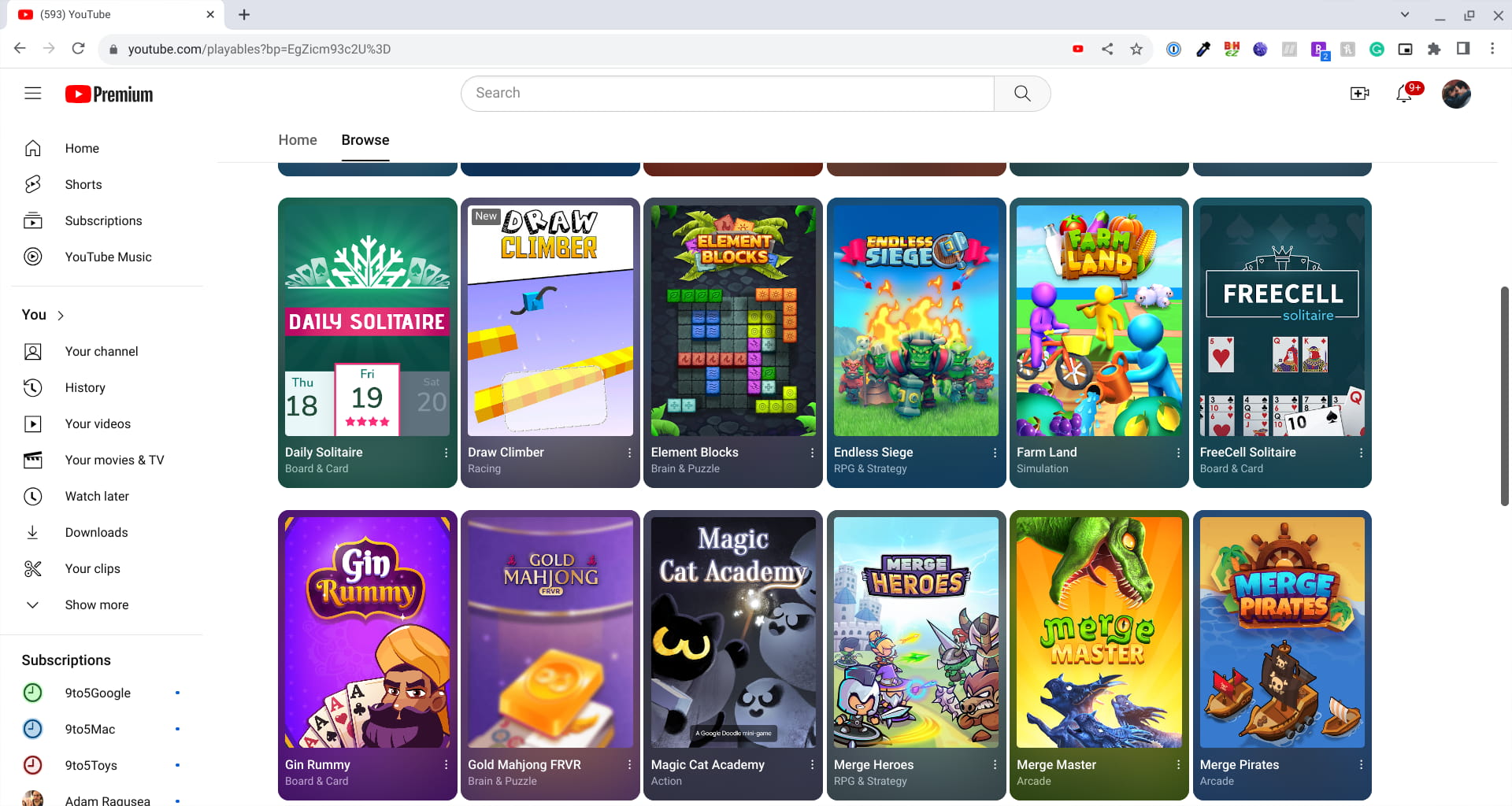 YouTube begins public testing of ‘Playables’ gaming effort