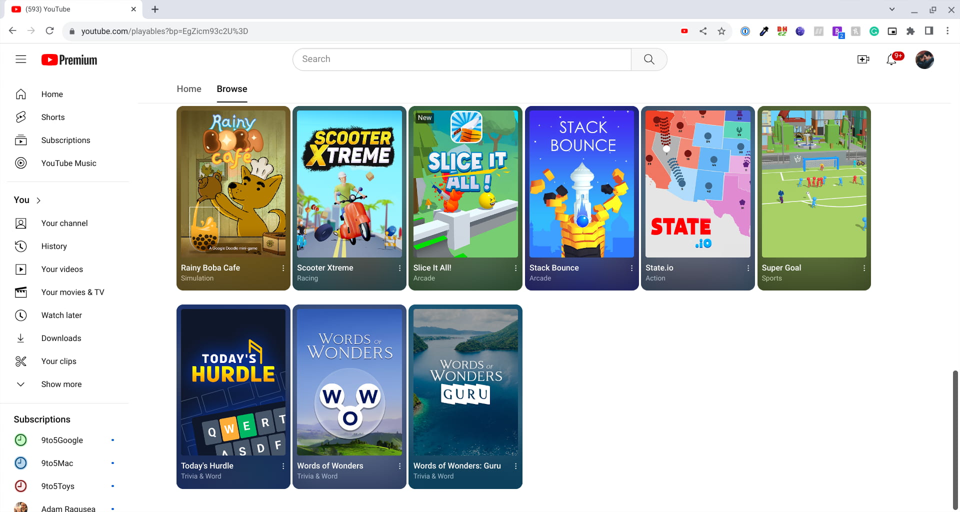 YouTube begins public testing of ‘Playables’ gaming effort