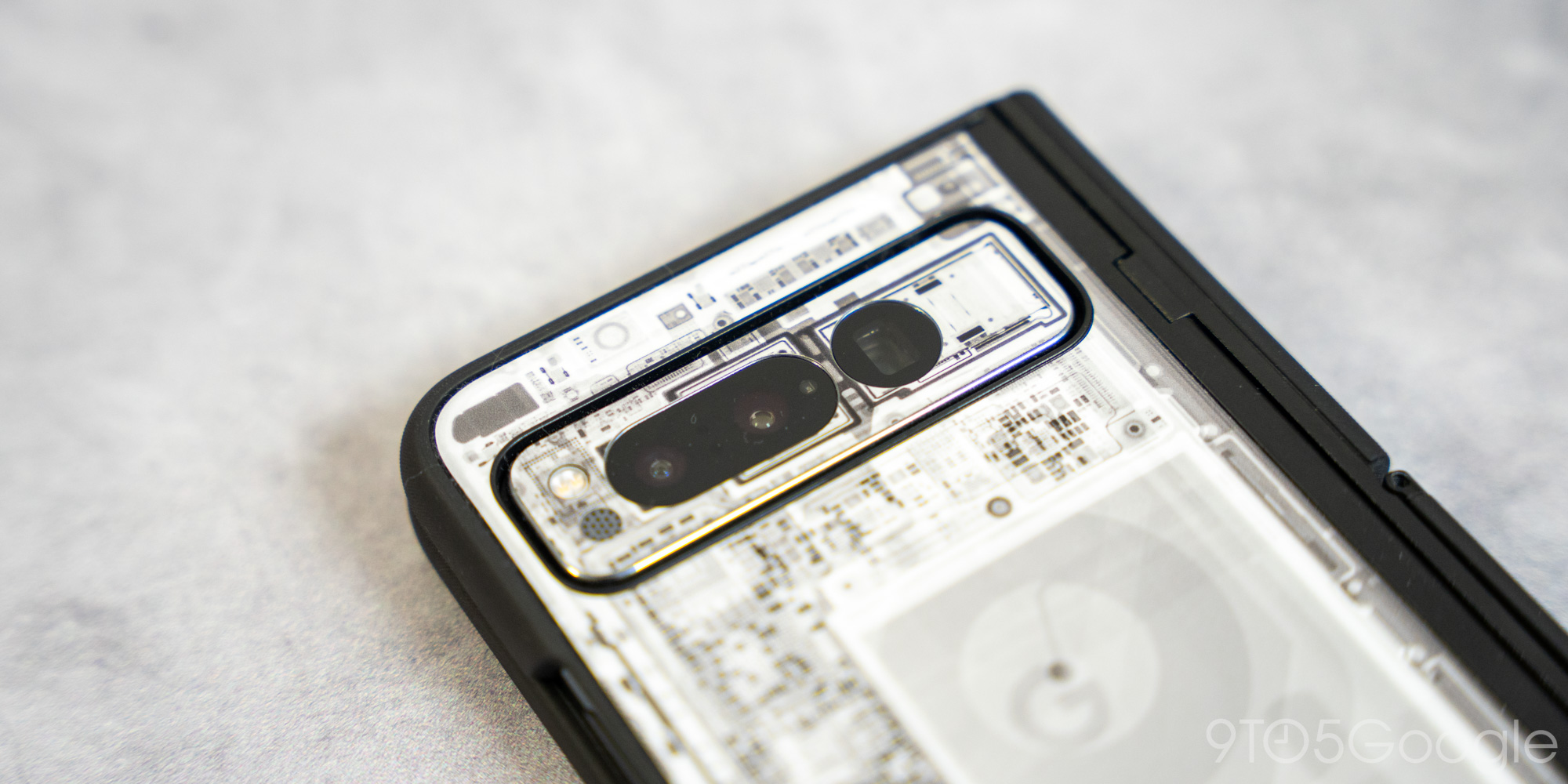 Dbrand's Pixel Fold Grip case and X-Ray skin are gorgeous combo
