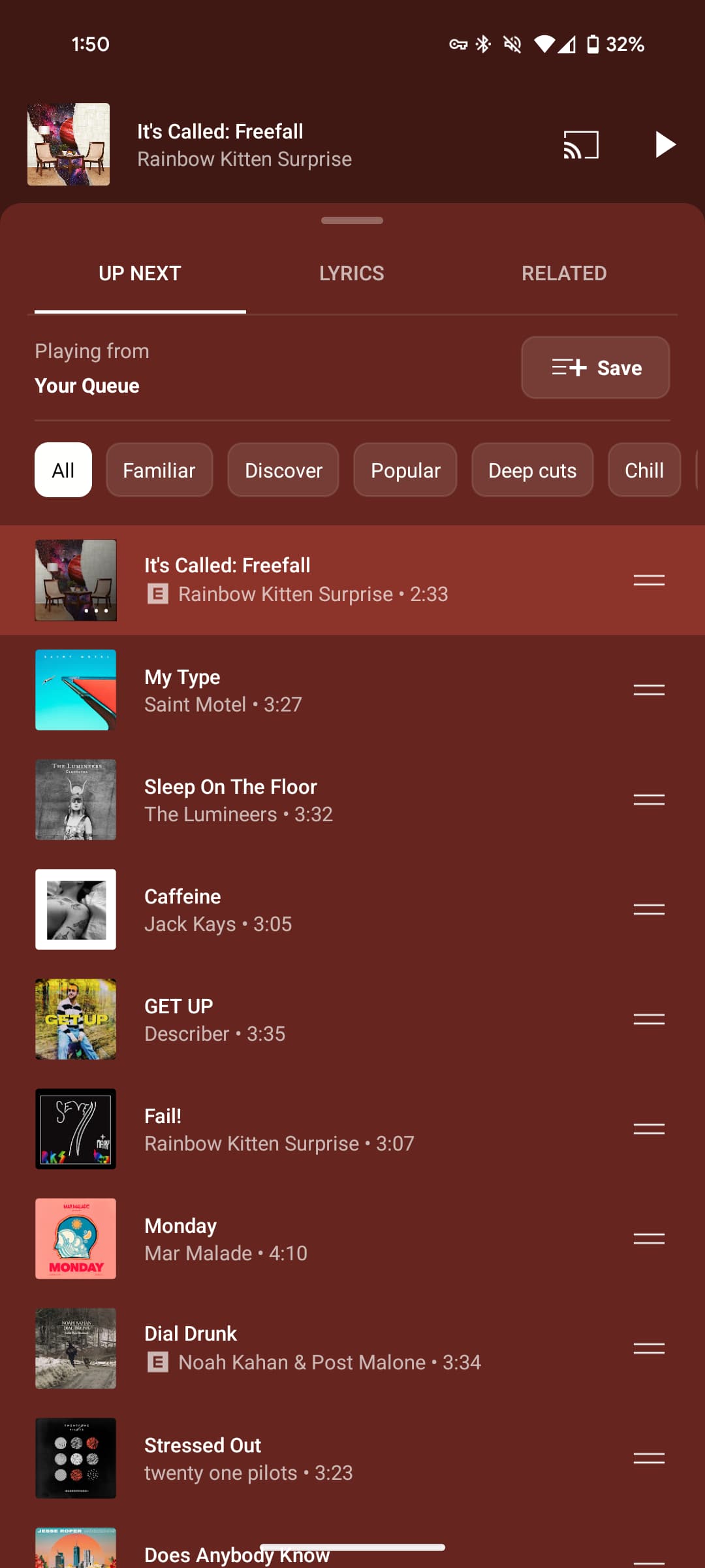 YouTube Music rolling out Now Playing gradient redesign [U]