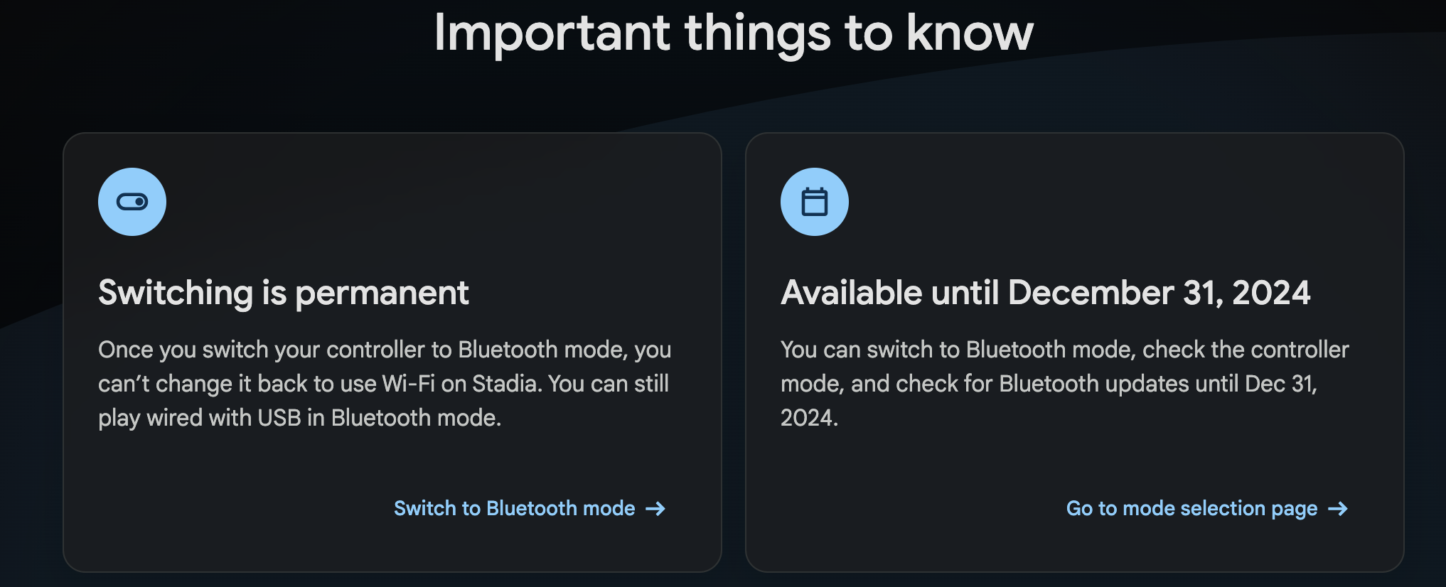 Stadia Controller Bluetooth tool now available through 2024