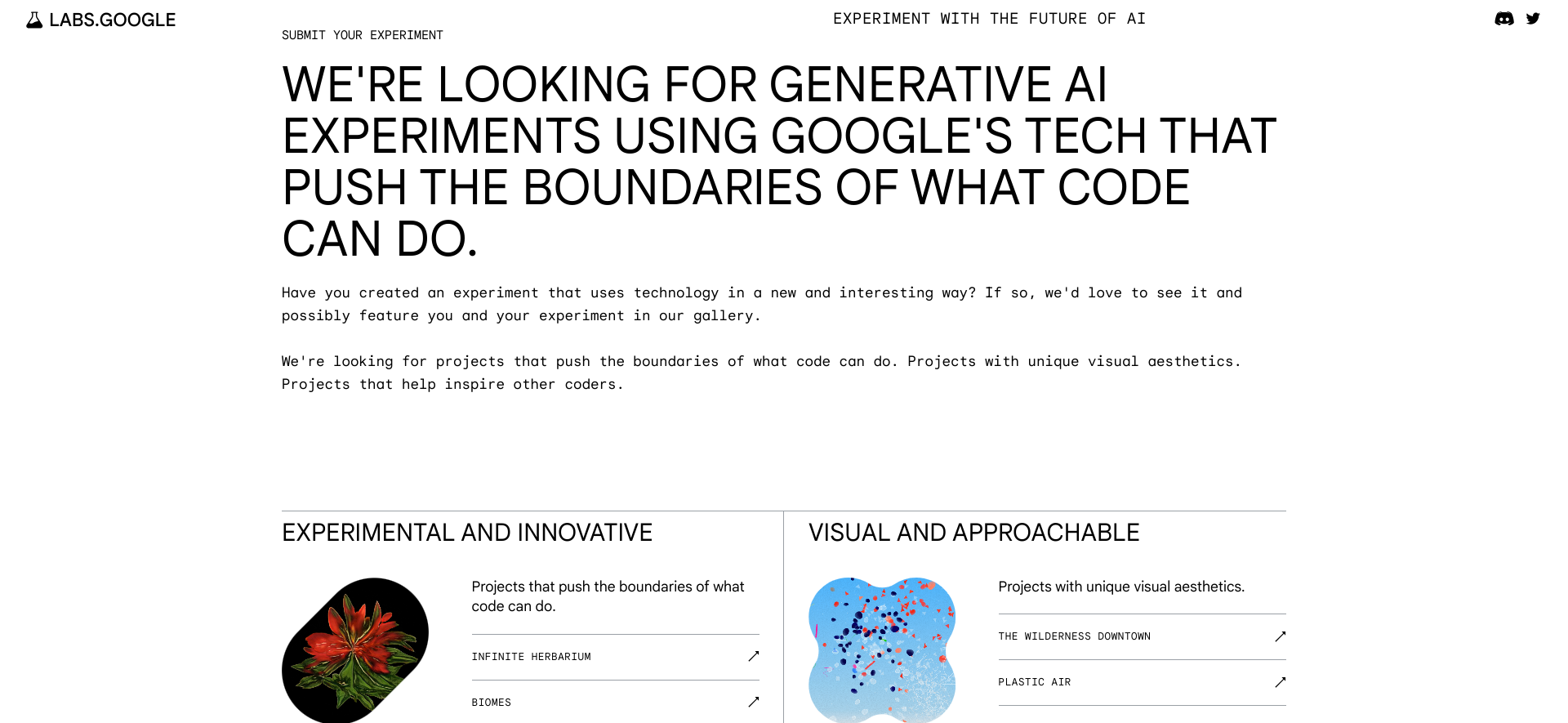 ‘Experiments with Google’ is shutting down, moving to Labs